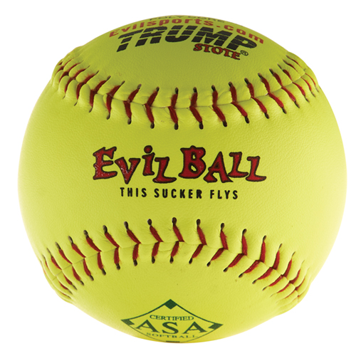 10u Softballs Evil Ball 12" Evil ASA 52-300 Distance With HOT .52/300 ...
